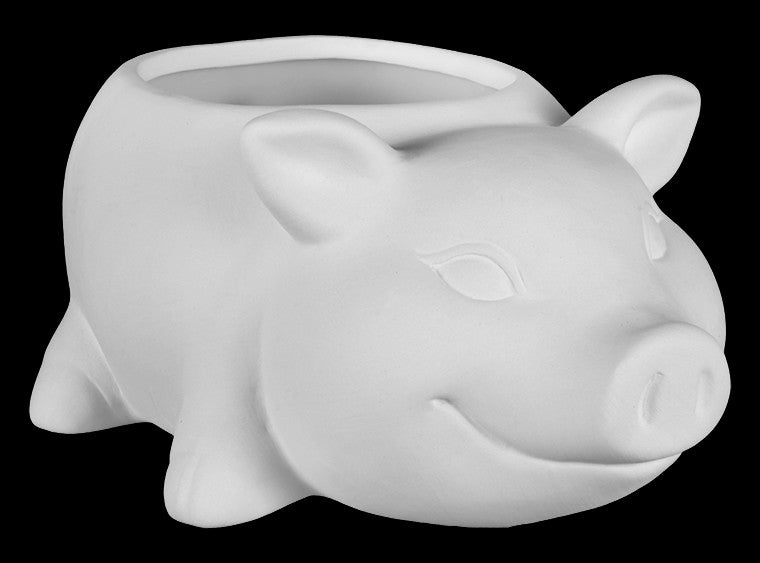 4-H Pig Container Planter – River Craft Ceramics