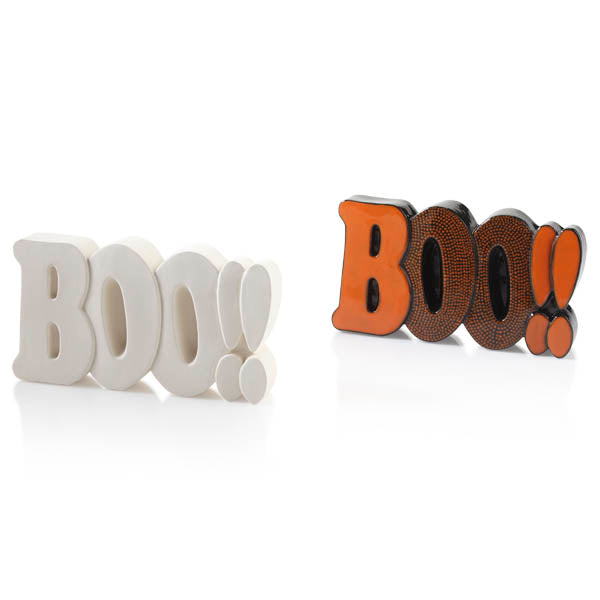 BOO Word Plaque – River Craft Ceramics