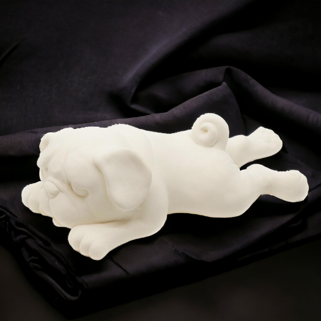 Pug Sploot – River Craft Ceramics