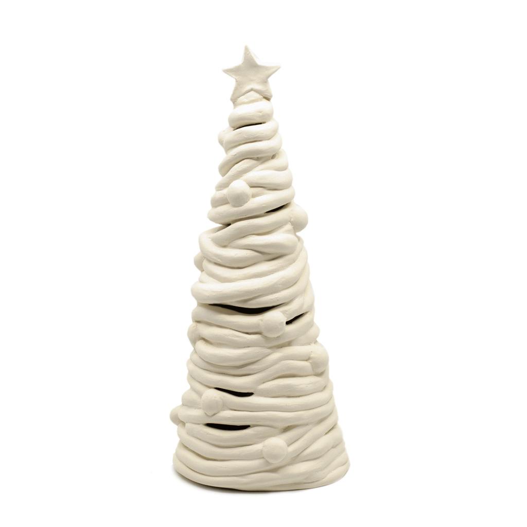 Coil Christmas Tree Lantern – River Craft Ceramics
