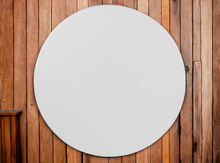 7" Round Tile – River Craft Ceramics