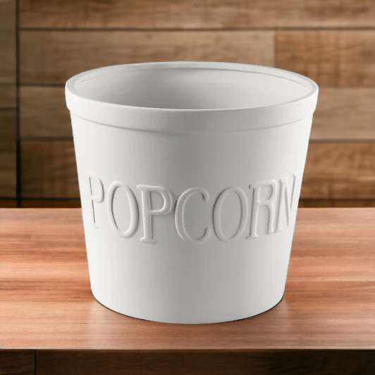 Large Popcorn Bucket – River Craft Ceramics