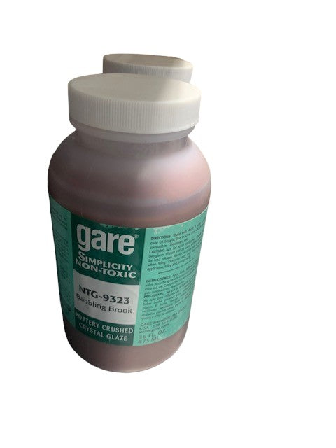 Gare Pottery Glaze Babbling Brook Low Fire NTG-9323-PINT – River Craft ...