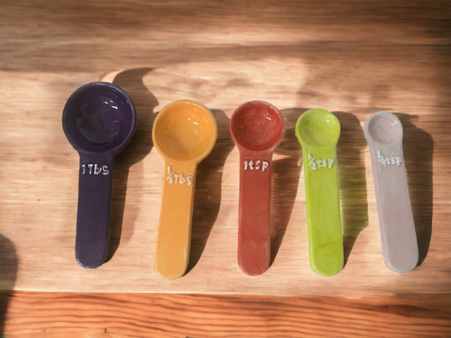 Measuring Spoons – River Craft Ceramics
