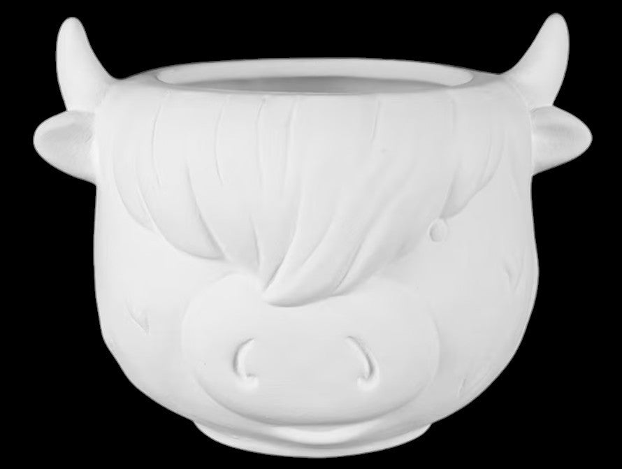 Highland Cow Container – River Craft Ceramics