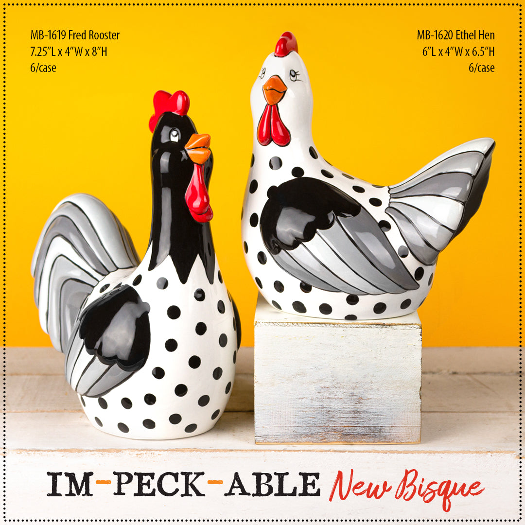 Fred the Rooster – River Craft Ceramics