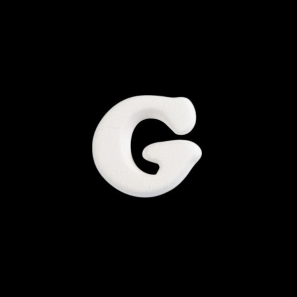 1" letter - G Bisquies – River Craft Ceramics