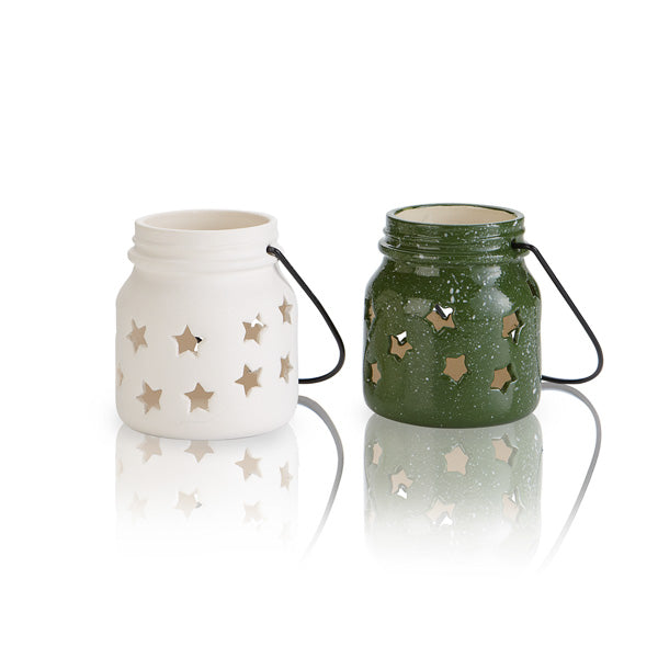 Jar Star Lantern -Small – River Craft Ceramics