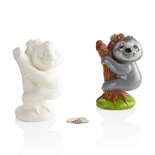 Sloth Bank – River Craft Ceramics