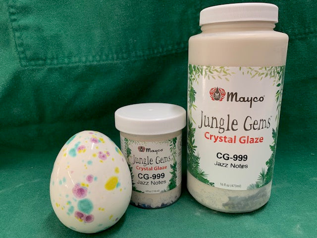 Mayco CG-999 Jazz Notes Jungle Gems Glaze – River Craft Ceramics