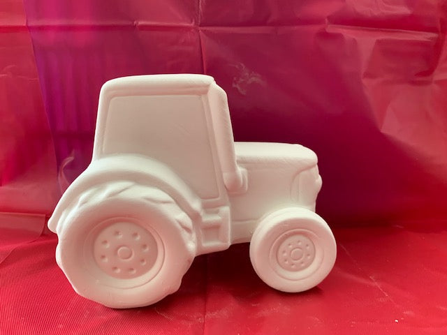 Farm Tractor Bank – River Craft Ceramics