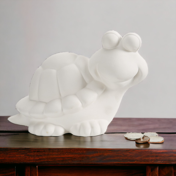 Turtle Bank with Stopper – River Craft Ceramics
